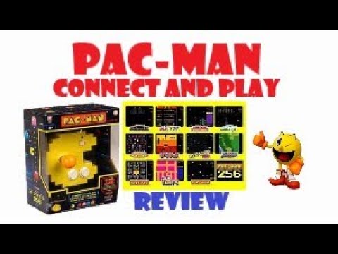 Pac-Man Connect and Play. Store and Display. Portable Plug and Play ...