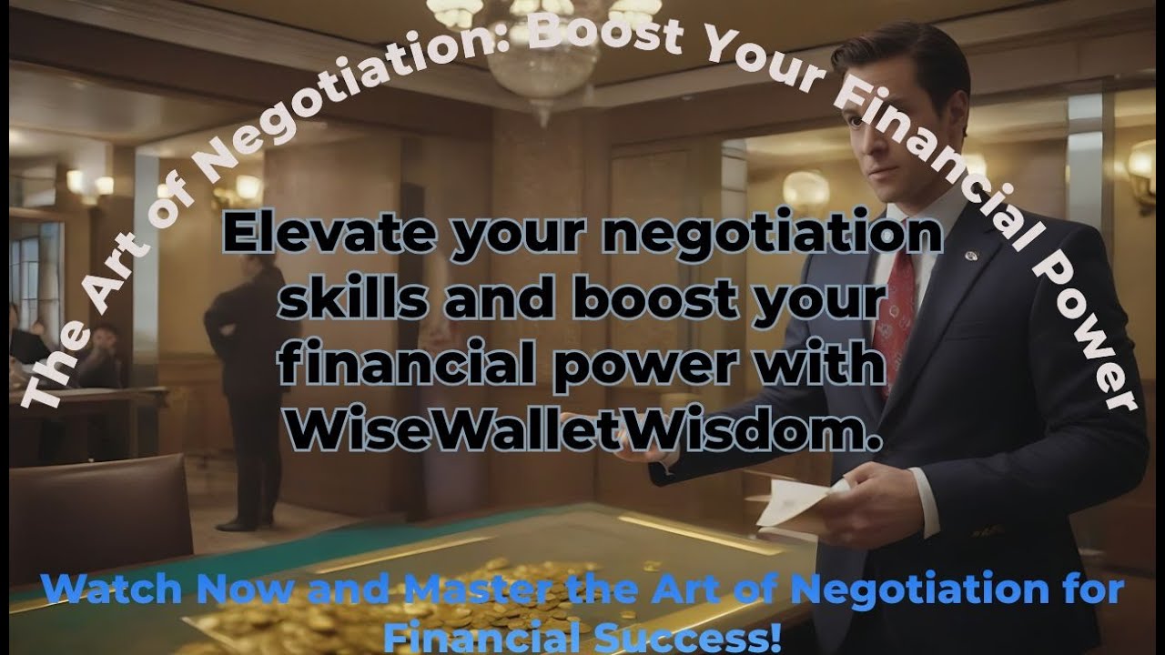 The Art of Negotiation: Boost Your Financial Power - YouTube