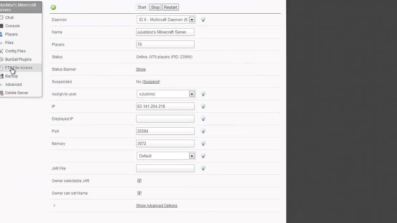 CraftNode Hosting FileZilla Tutorial - YouTube