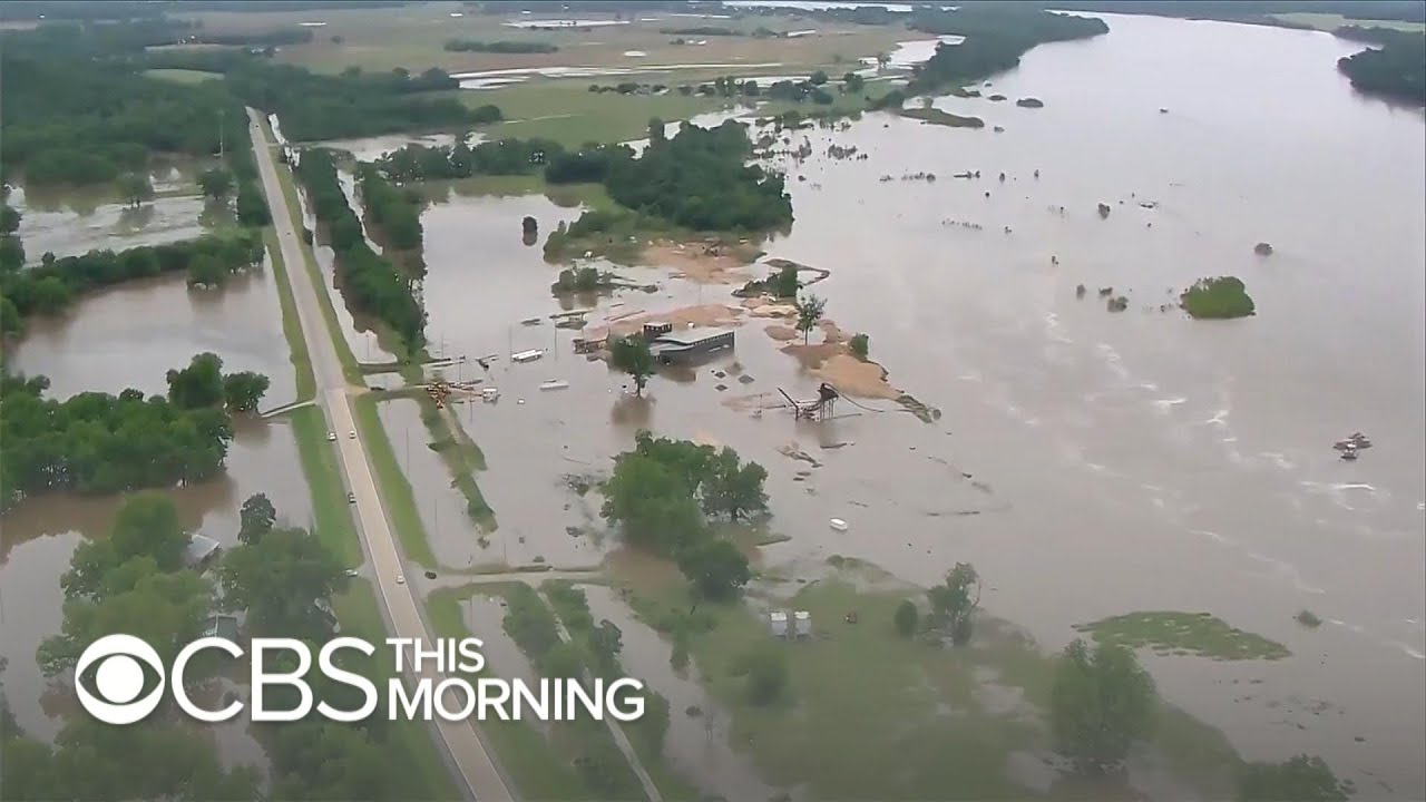 Historic flooding along Arkansas River - YouTube