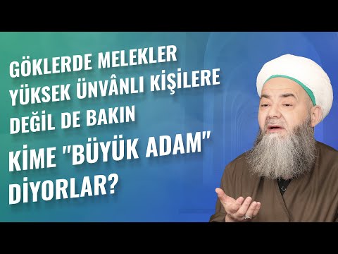 Göklerde Melekler Yüksek Ünvânlı Kişilere Değil de Bakın Kime \