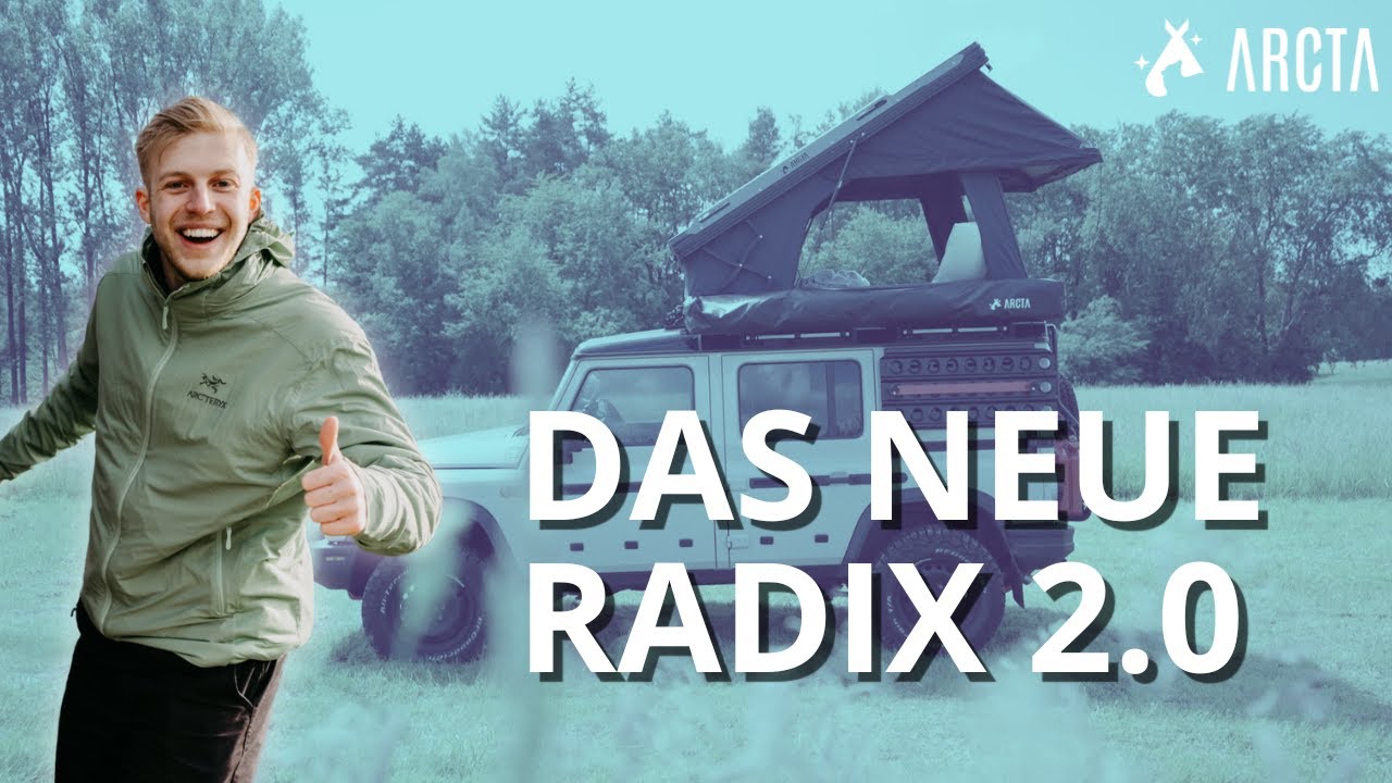 RADIX 2.0 - Alle NEUERUNGEN des beliebten Aluminium-Dachzelt! | ARCTA ...