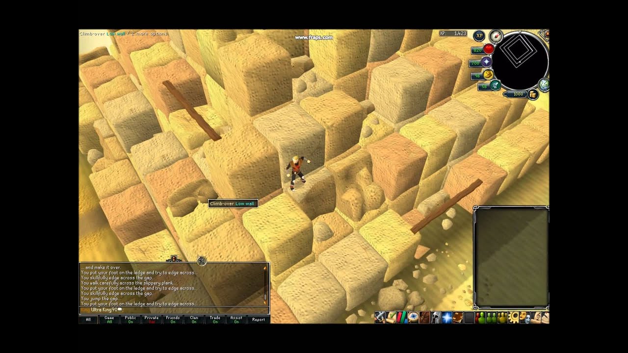 Runescape - Guide - The agility pyramid - YouTube