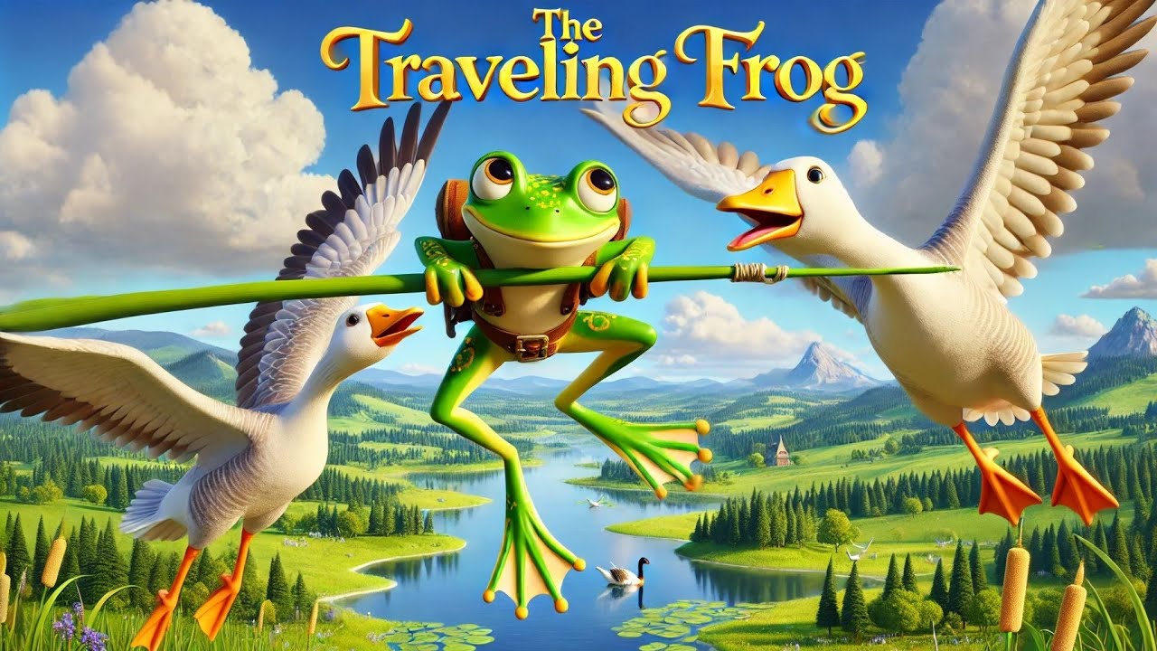 The Traveling Frog - A Magical Bedtime Story for Kids 🐸 - YouTube