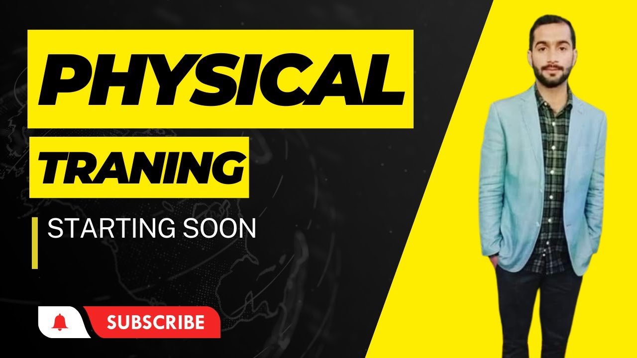 Physical Training Start Soon | Usama Khalid - YouTube