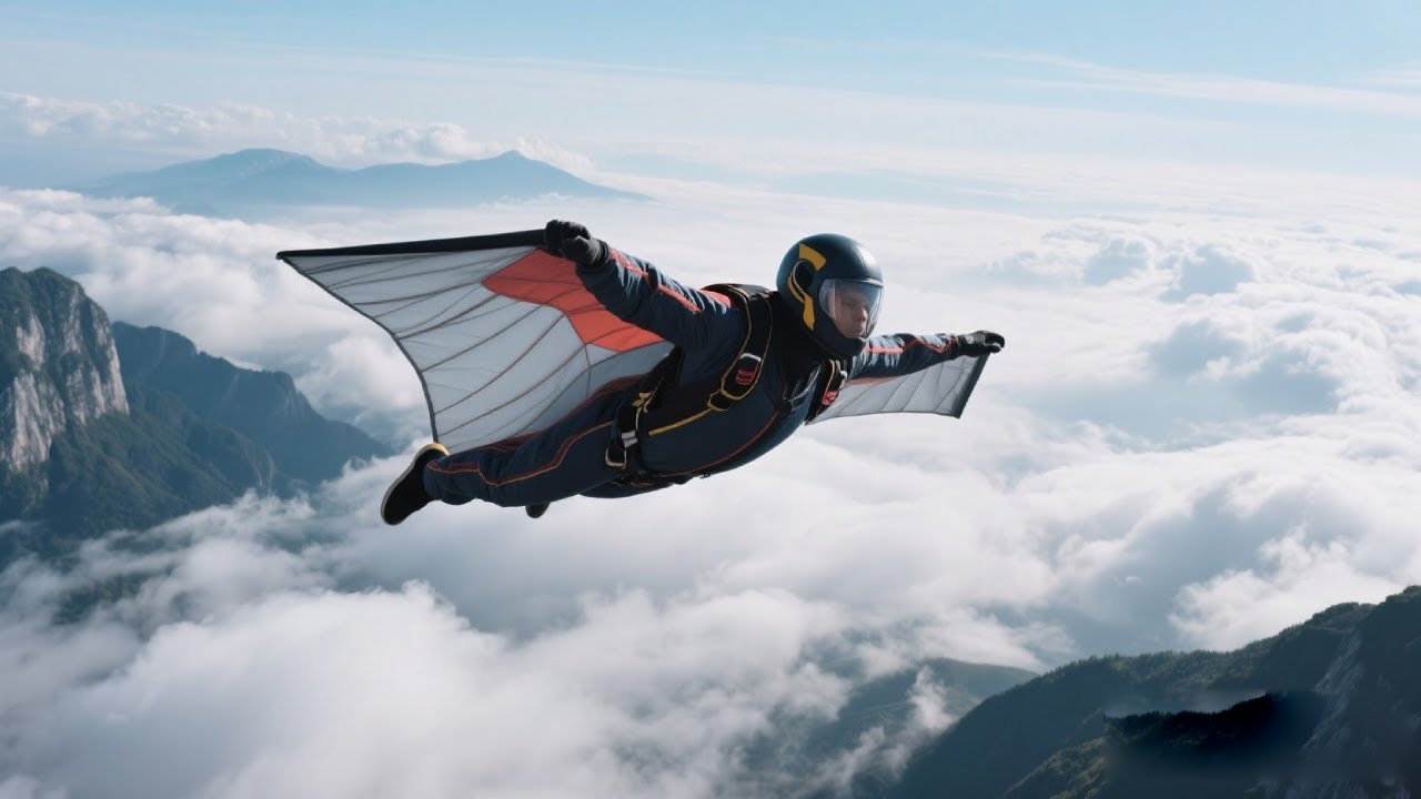 Wingsuit Flying Training Is Full Of High Energy, And Your Heart Rate ...