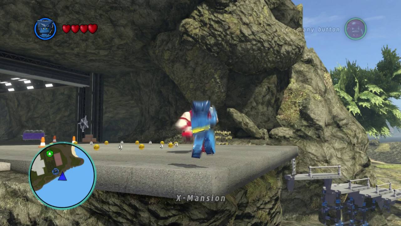 lego marvel super heroes: JUGGERNAUT [X-MEN] VS THE BEAST [X-MEN] - YouTube