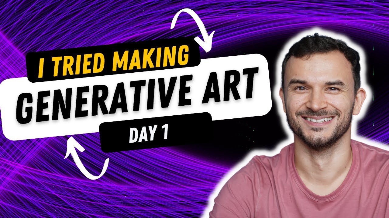 Making Generative Art With P5 Js Genuary 2023 Day 1 Youtube
