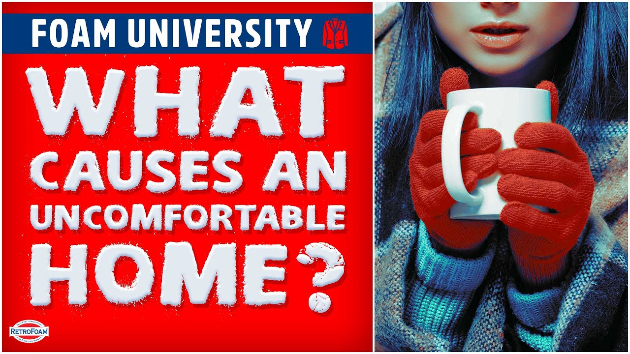 What Causes an Uncomfortable Home | Foam University by RetroFoam - YouTube