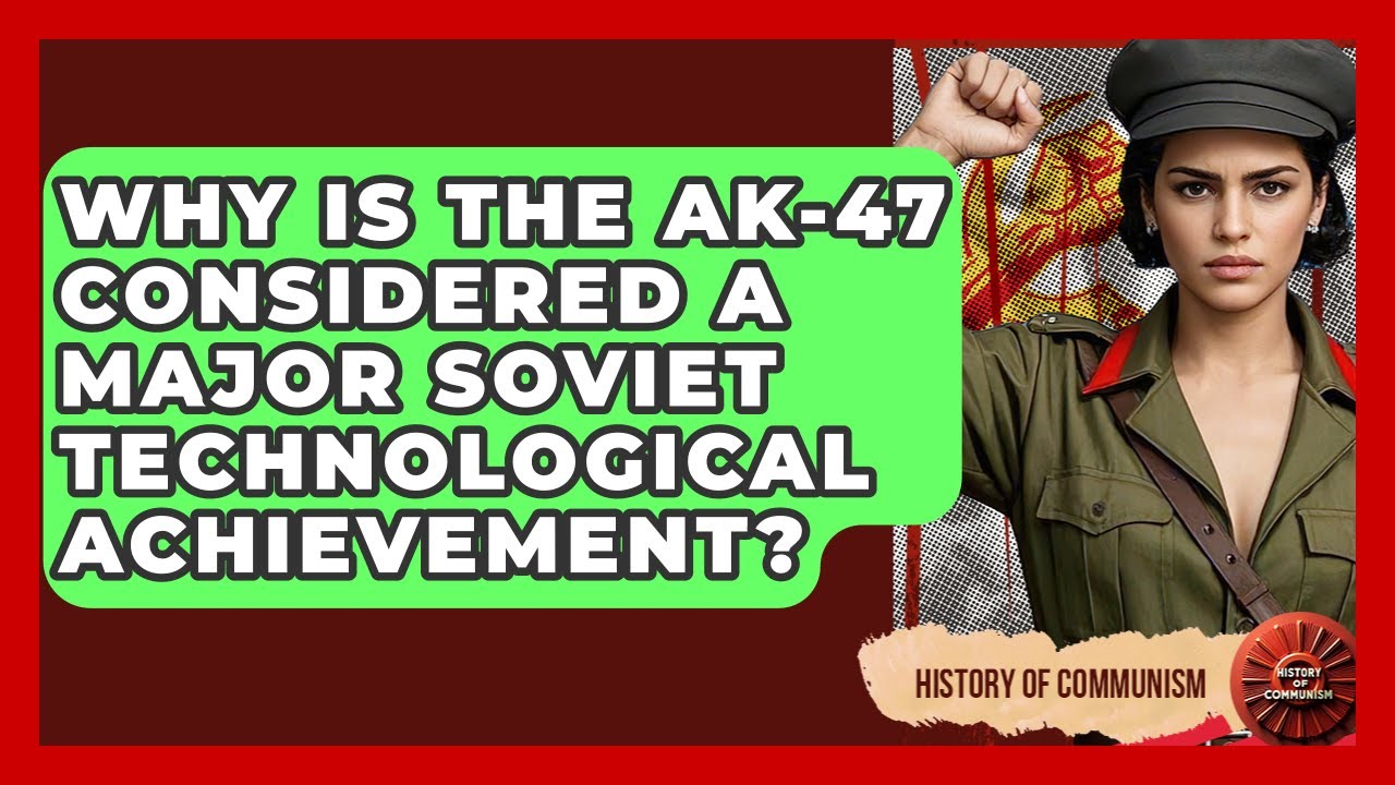 Why Is The AK-47 Considered A Major Soviet Technological Achievement ...