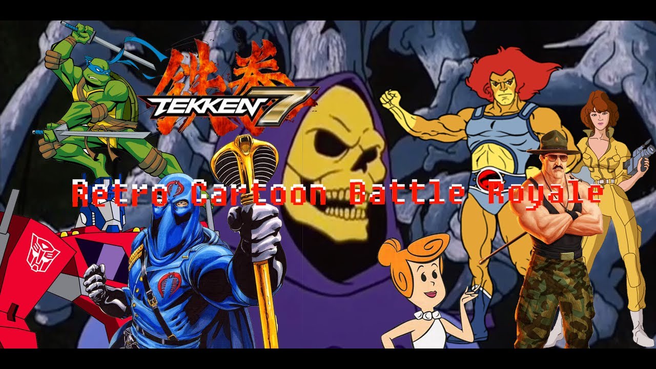 Tekken 7 - Retro Cartoon Battle Royale - YouTube