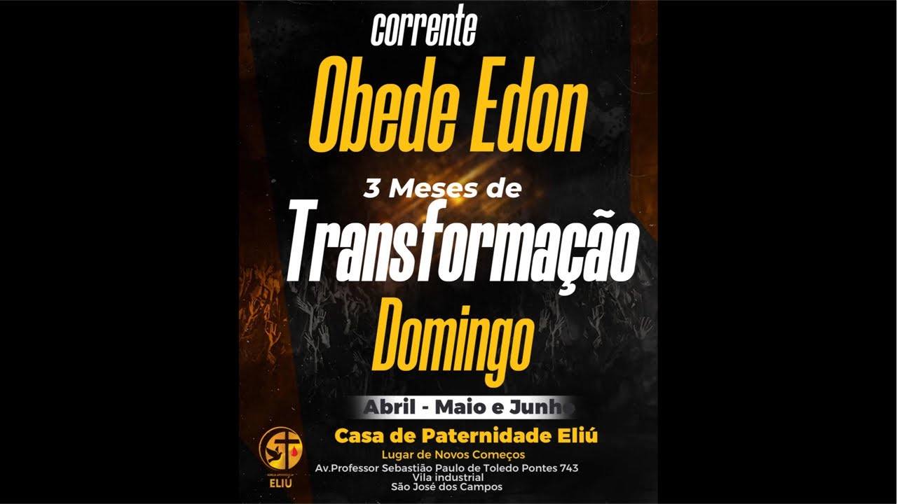 Oração de Obede Edon para vida Transformada em 3 Meses ! (12)98850-2313 ...