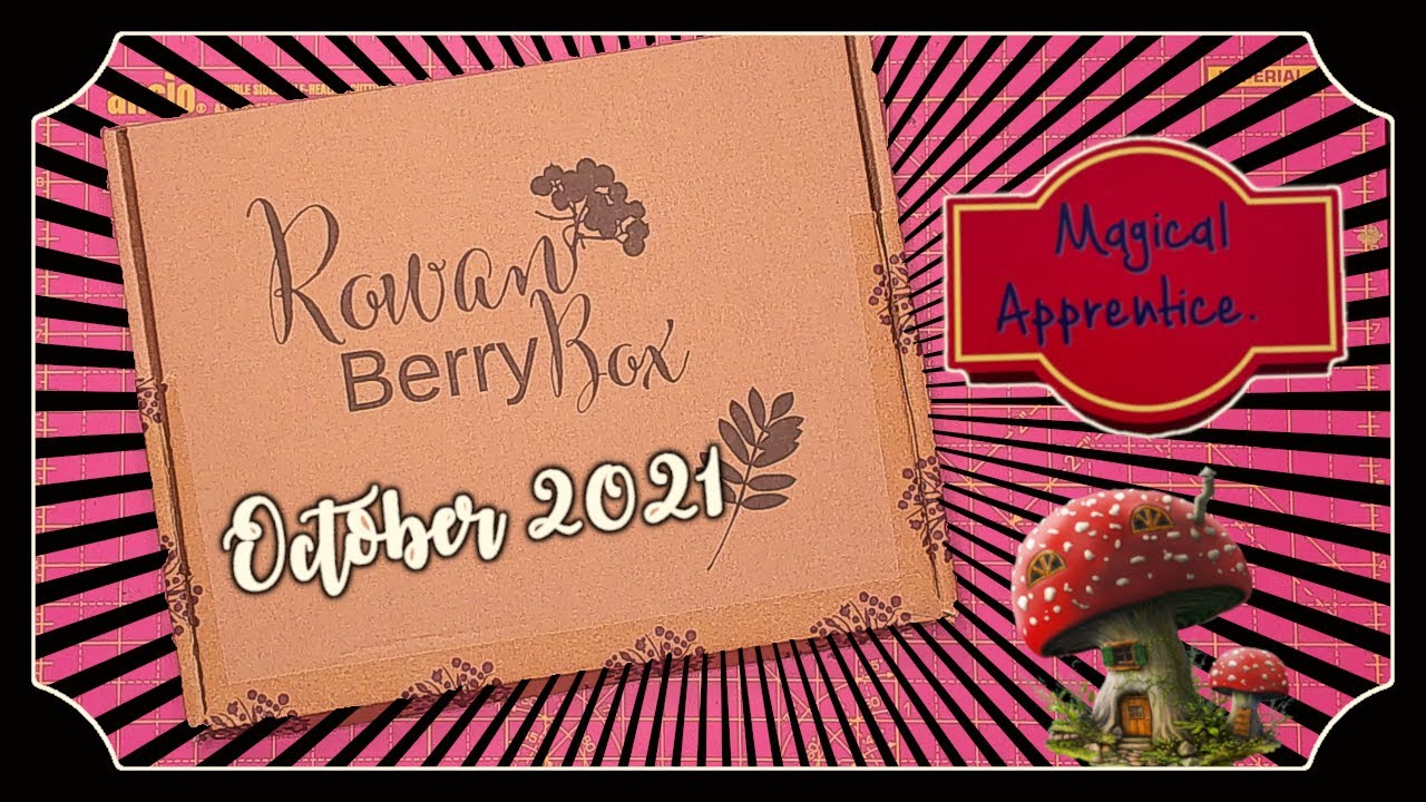 Rowan Berry Box October 2021 Magical Apprentice | Lecosanne ♡ - YouTube