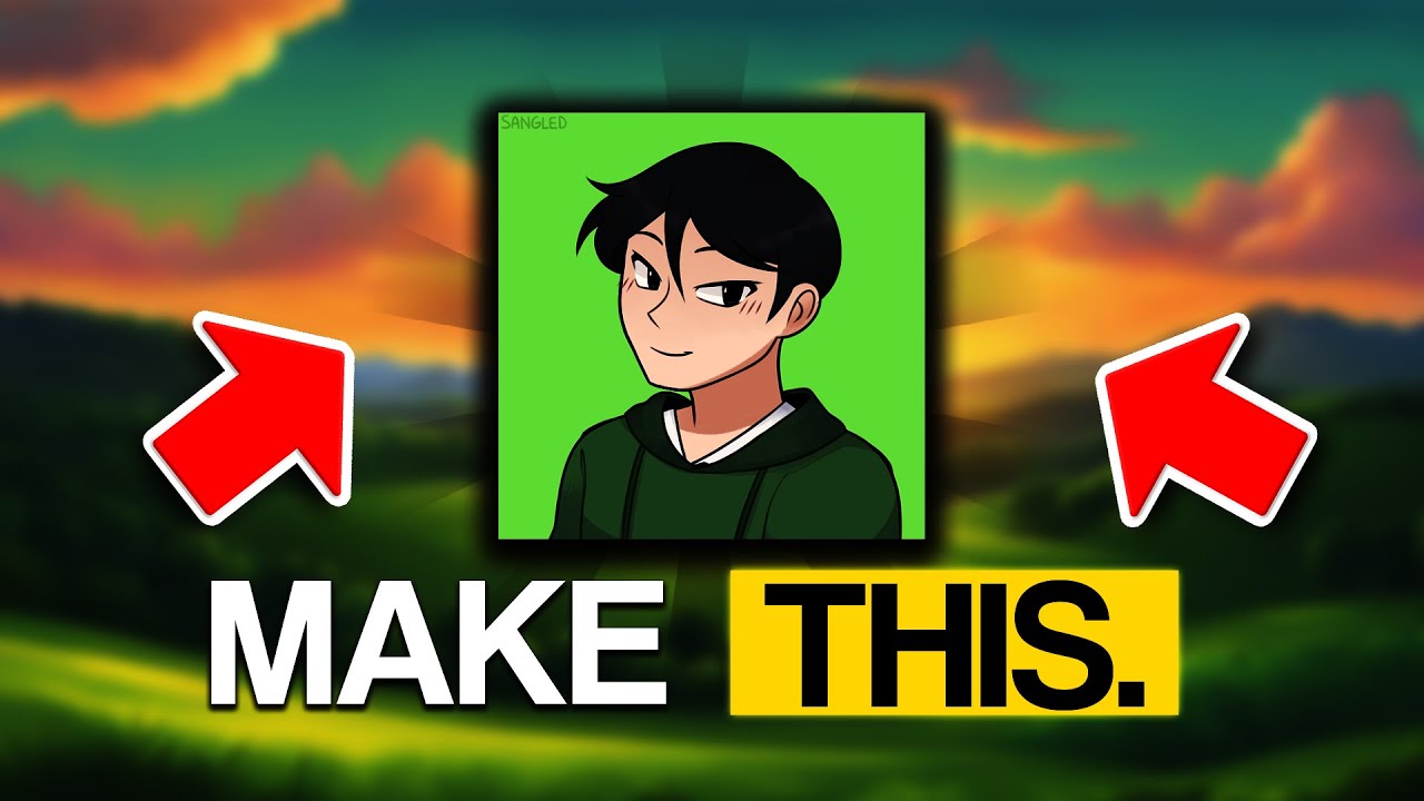 *DRAWN CARTOONY PROFILE PICTURES/ICONS TUTORIAL🔥* | **FREE** | - YouTube