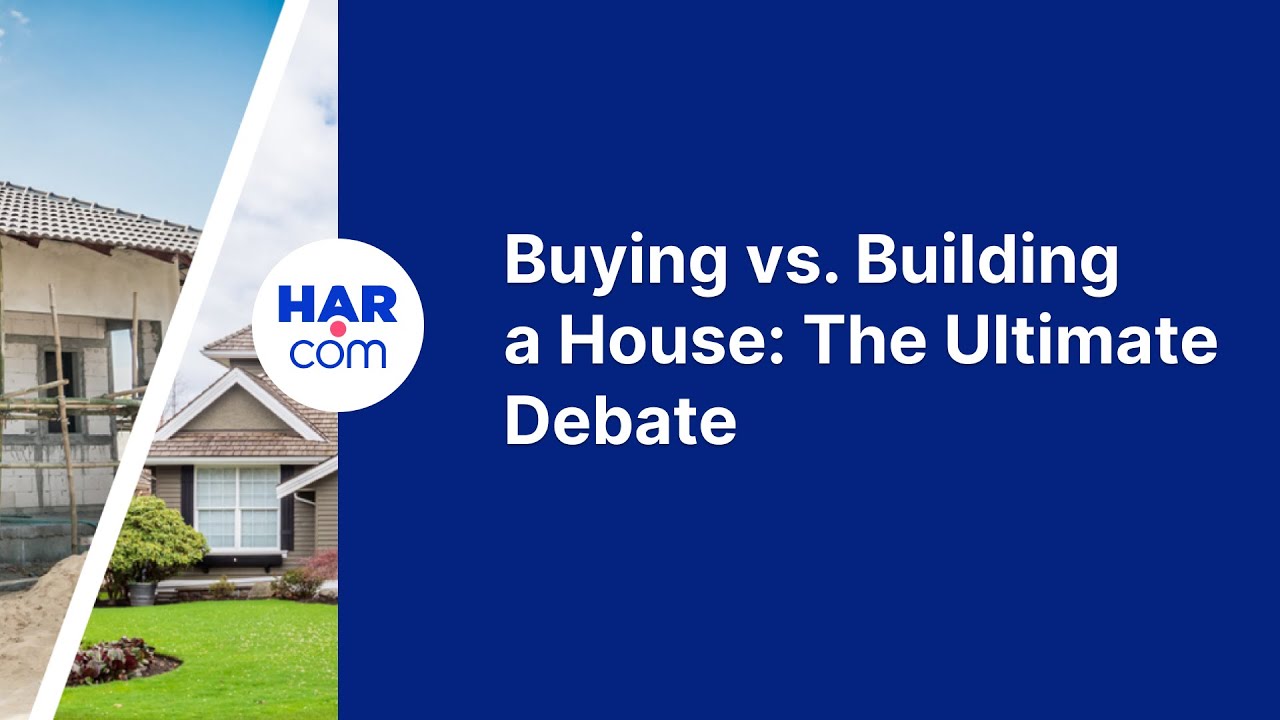 Buying vs. Building a House: The Ultimate Debate - YouTube