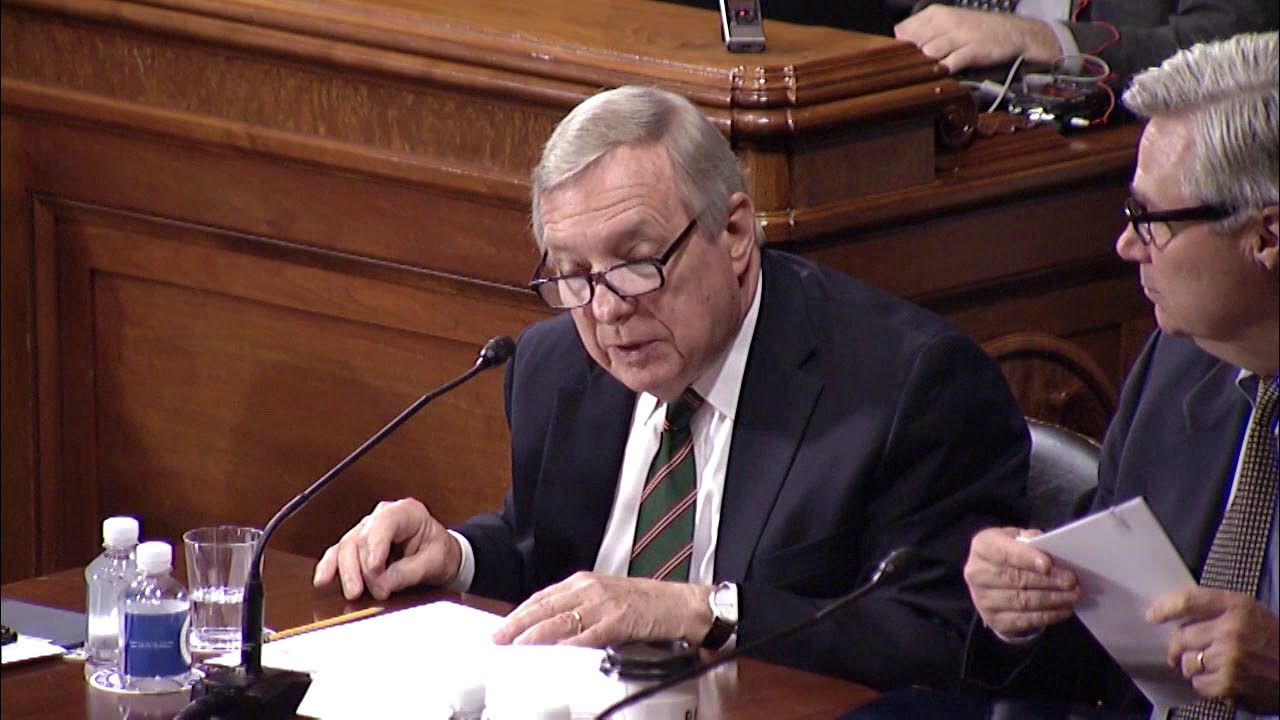 Durbin Statement on Judicial Nominee Patrick Wyrick - YouTube