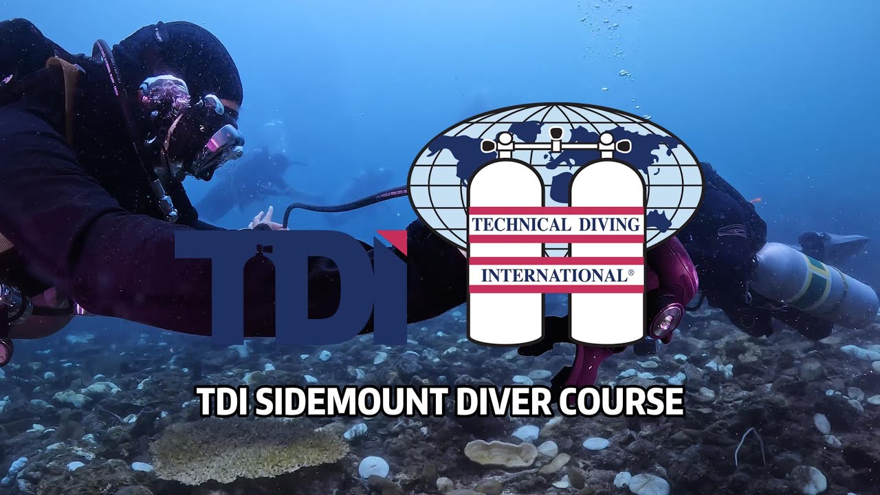 TDI Sidemount Diver Course | TDI Malaysia | 沙巴 | 马来西亚 | Dive Instructor ...
