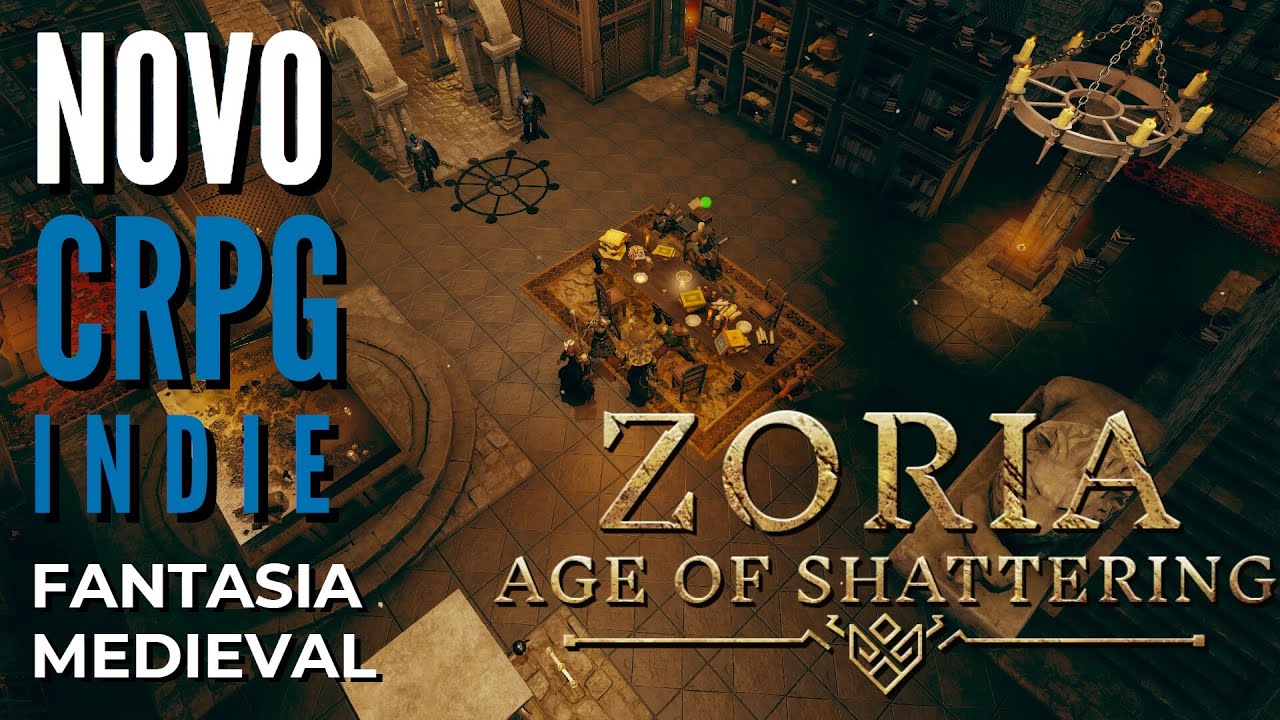 O que é... Zoria: Age of Shattering? - NOVO CRPG INDIE DE FANTASIA ...