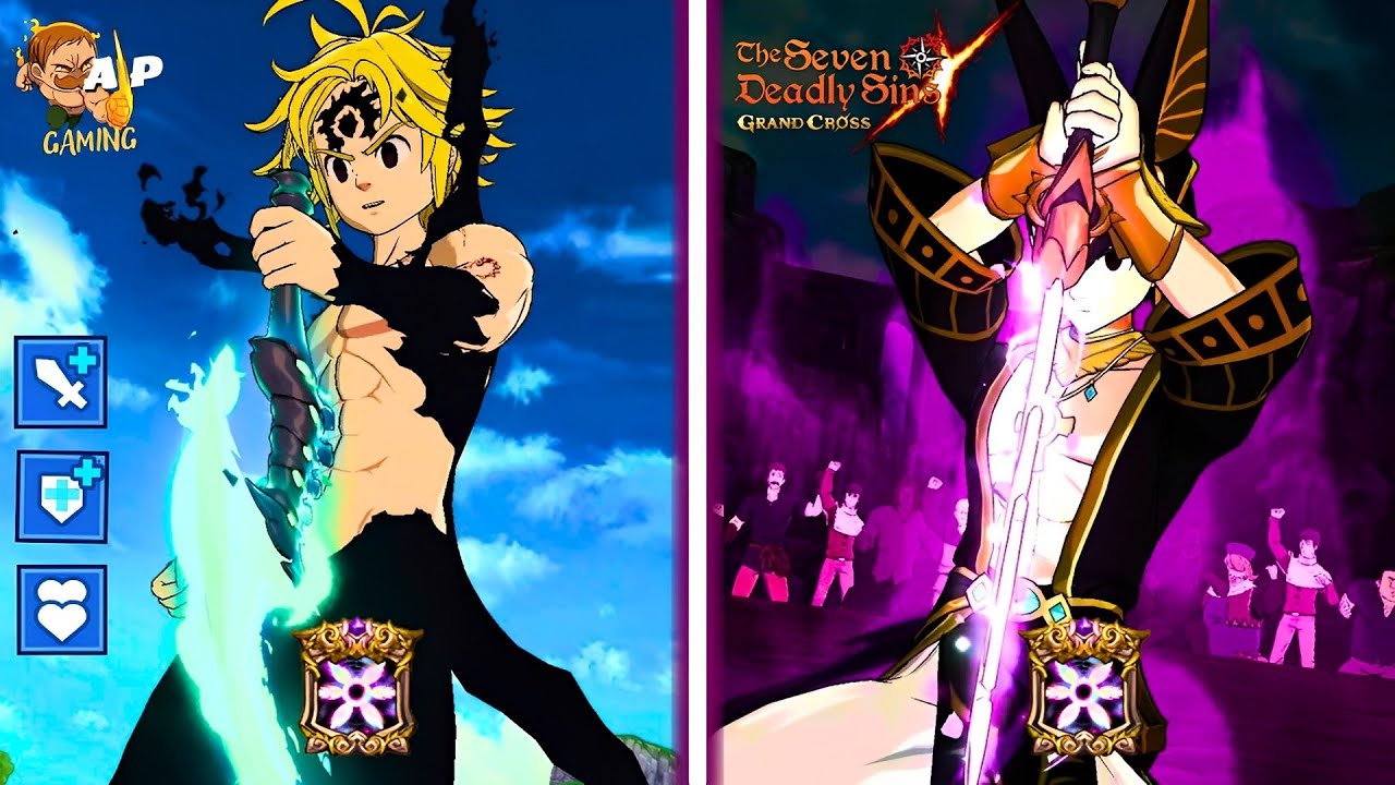 ABSURDAMENTE FORTE?! MELIODAS ASSAULT MODE + ZELDRIS NEBULA DESTRUINDO ...