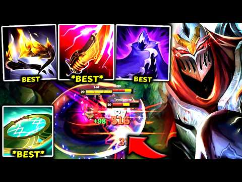 ZED IS NOW S+ TIER SO I 1V5 THE ENTIRE GAME WITH ZED TOP! 👌 2026 Zed TOP Gameplay Guide
