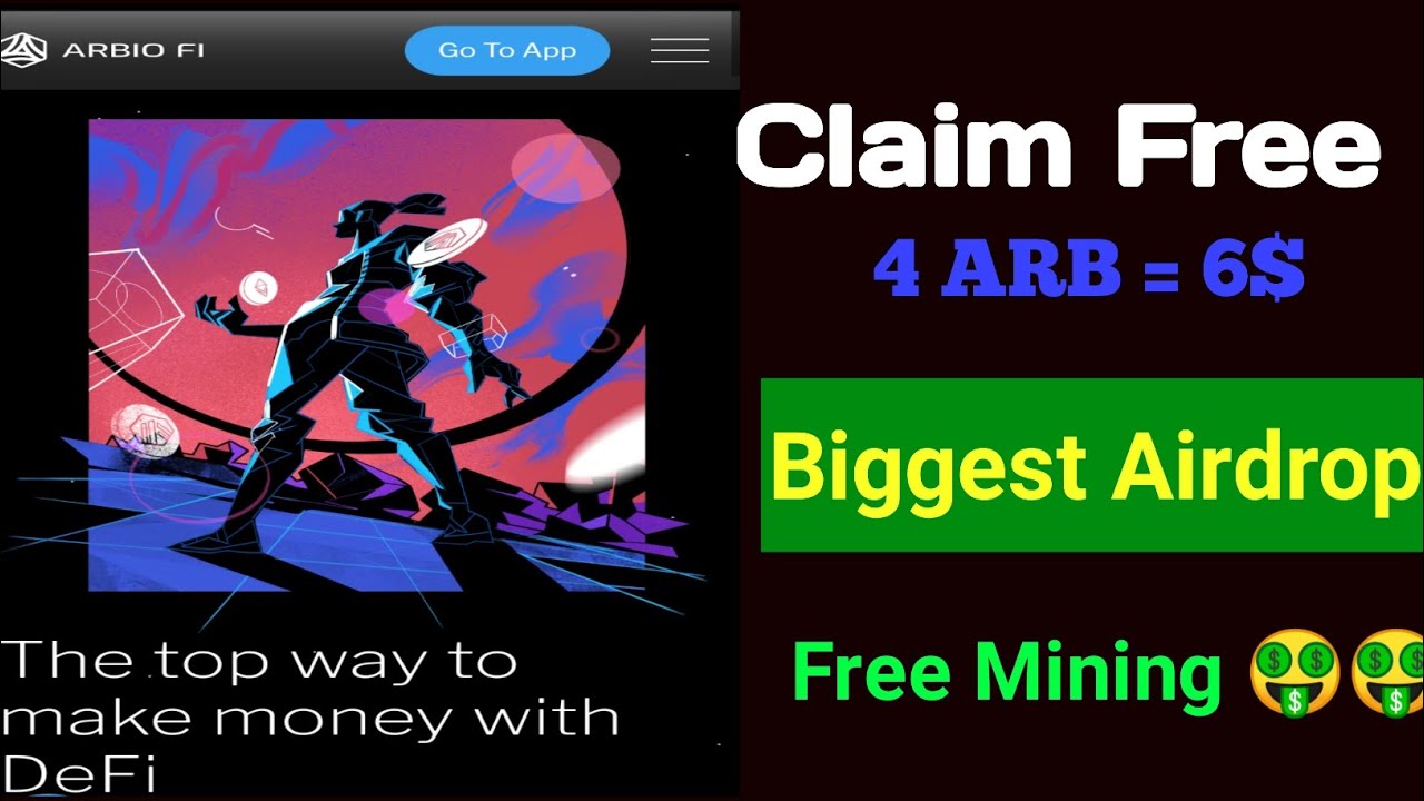 ARB coin airdrop| Claim free ARB coin from trust wallet meta mask # ...