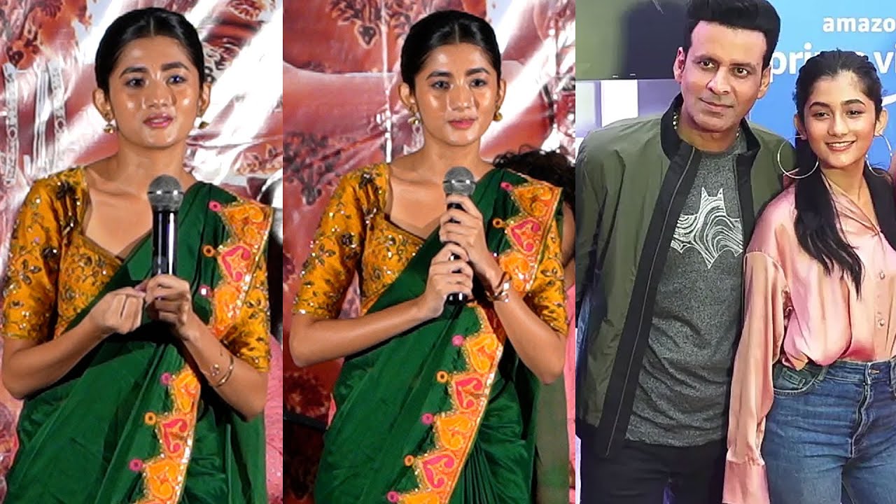 Family Man Fame Ashlesha Thakur Cute Speech @ Shantala Movie Press Meet ...