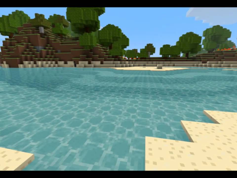 Minecraft Custom Animated Water - YouTube