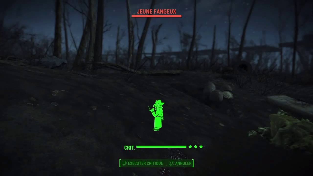 Fallout 4 visite du mystérieux étranger pour un jeune fangeux - YouTube