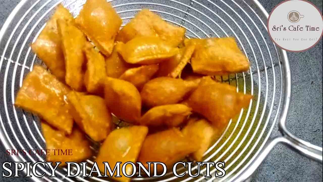 Spicy Diamond cuts|How to make thukkada |How to make spicy diamond cuts ...