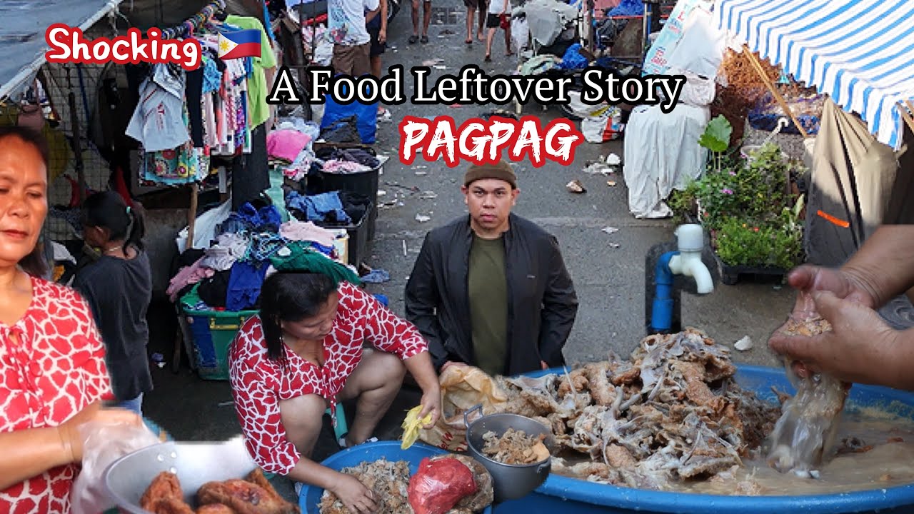 SAD SHOCKING PHILIPPINE POVERTY! The Reality of PagPag! Eating Food ...