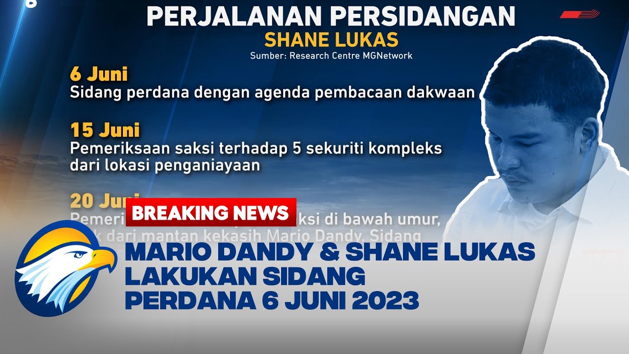 BREAKING NEWS - Perjalanan Persidangan Shane Lukas - YouTube