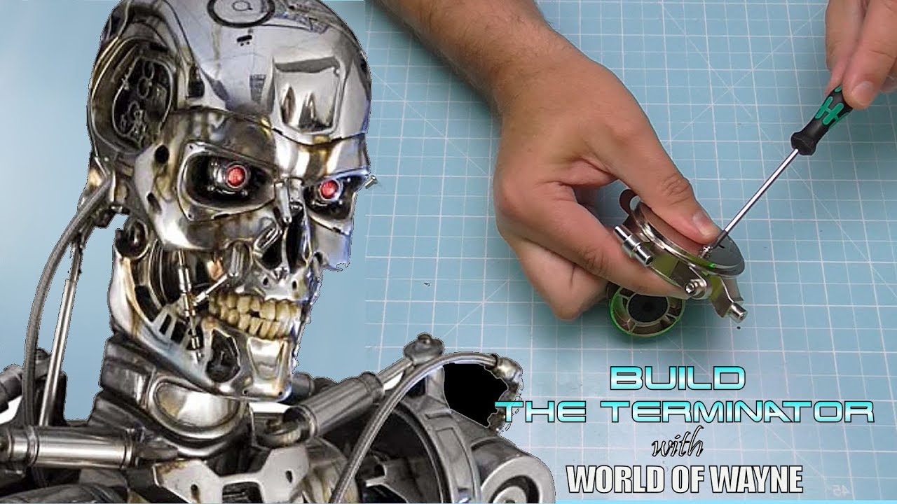 Build the Terminator - Part 29 - Continuing the Left Shoulder - YouTube