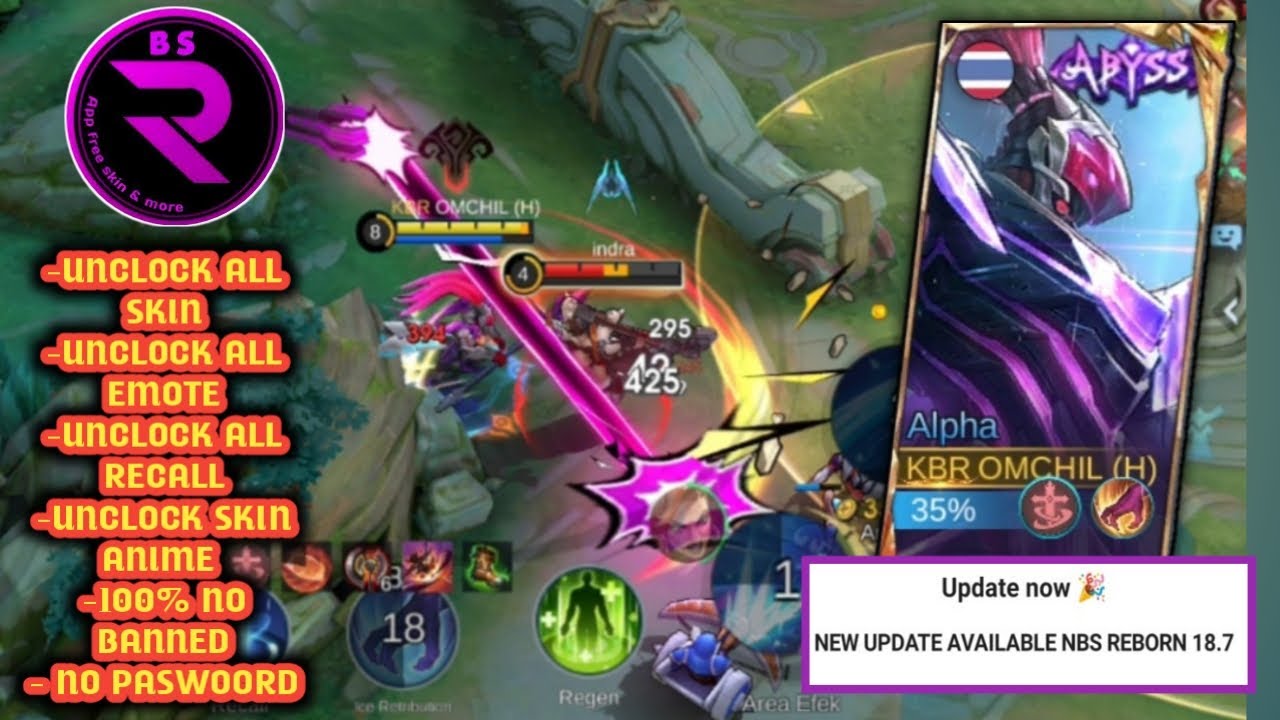 UPDATE GAMEPLAY REVAMP SKIN ALPHA APK SCRIPT SKIN MLBB 2024 NO BAN ...
