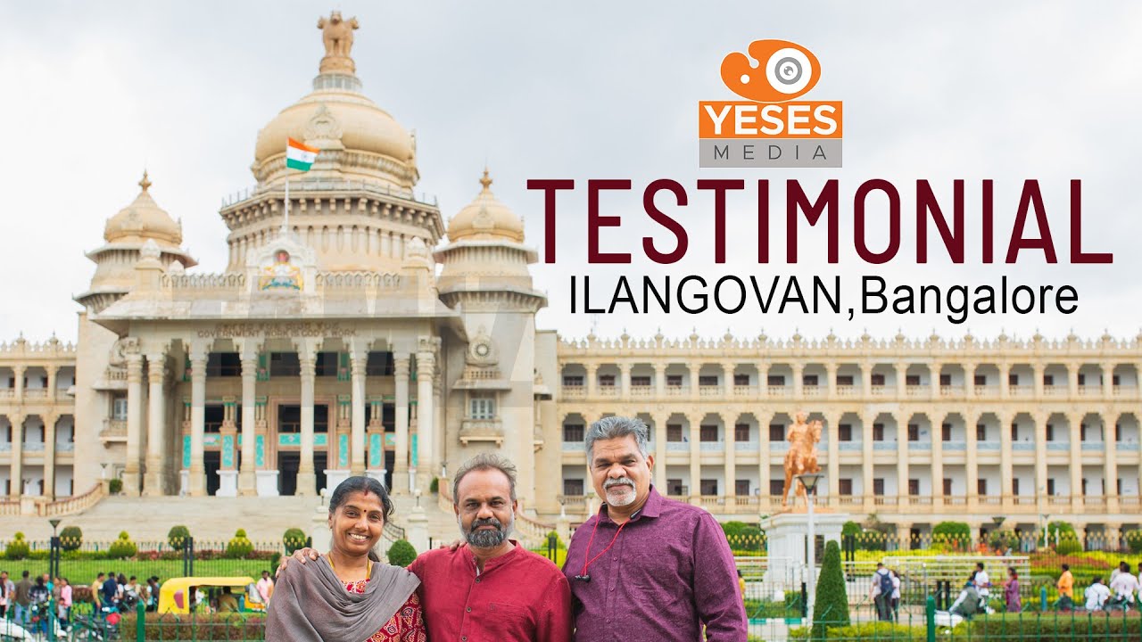 YESES MEDIA testimonial ILANGOVAN SIR BANGALORE - YouTube