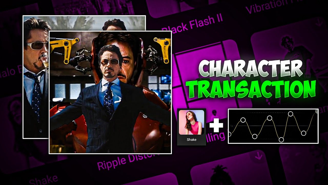 Character Transaction Capcut | Transaction Tutorial | Capcut Tutorial - YouTube