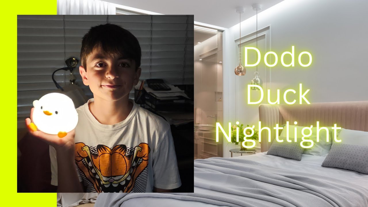 Dodo Duck Squishy Night Light - YouTube
