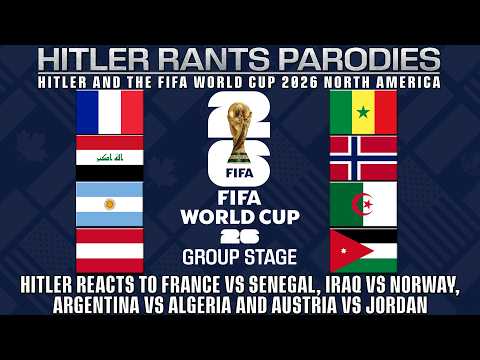 Hitler reacts to France vs Senegal | Iraq vs Norway | Argentina vs ...