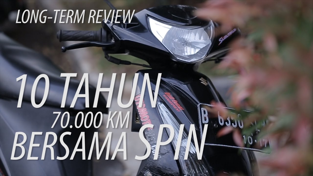 #RIDINGIMPRESSION | SUZUKI SPIN / STEP 125 NR REVIEW | 10 TAHUN 70000 ...