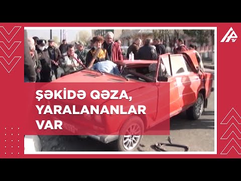 Minik və yük maşını toqquşdu - ŞƏKİDƏ