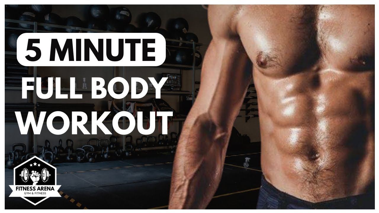 5-Minute Full Body Workout:Quick, Easy And Effective Exercises For Busy ...