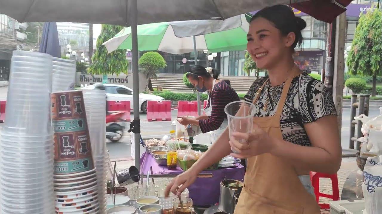 Bangkok Coffee Lady: Hard Working Ploy Sai Coffee Lady's ☕🇹🇭 - YouTube