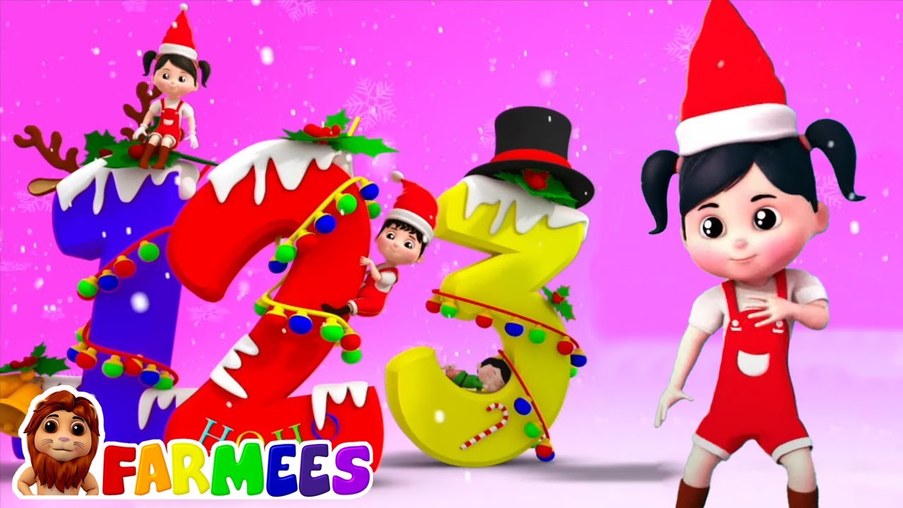 Рождество 123 песня | Рождественская музыка | Farmees Russia | Aнимация ...