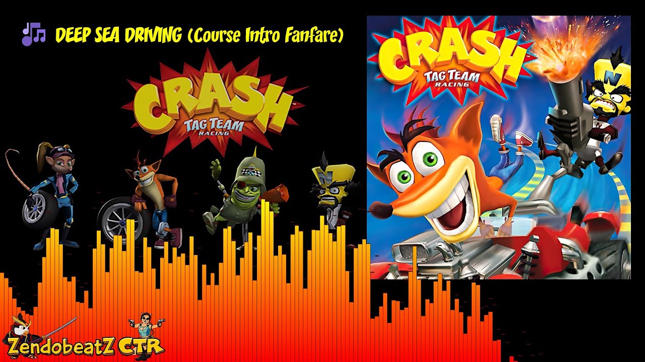 Deep Sea Driving (Course Intro Fanfare) - Crash Tag Team Racing ...