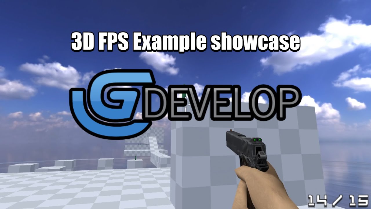 3D FPS Example showcase - Made with GDevelop (Part 1) - YouTube