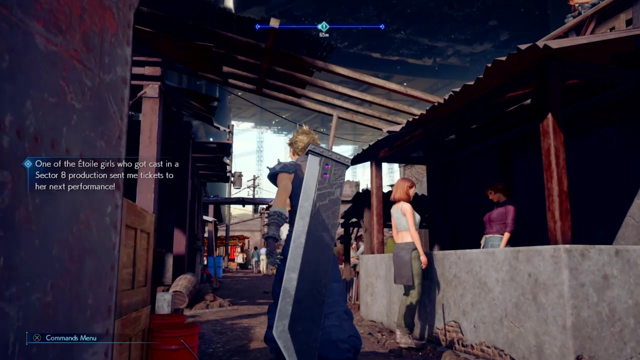 FF7R Sector 7 Slums - YouTube