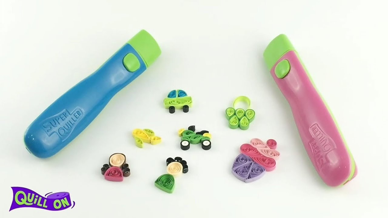Super Quiller - World's 1st Automated Multifunction Quilling Tool - YouTube