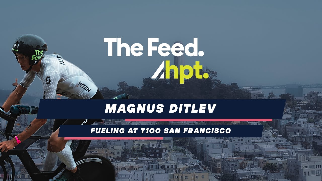 4th Place Finisher Magnus Ditlev Chats Fueling for T100 San Francisco - YouTube