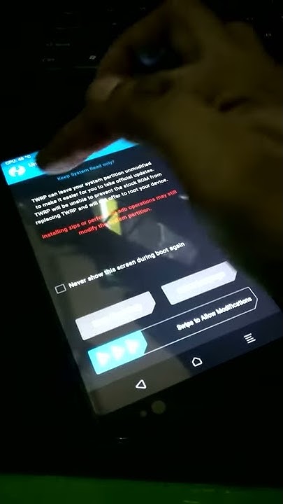 blackshark's TWRP onProgress - YouTube