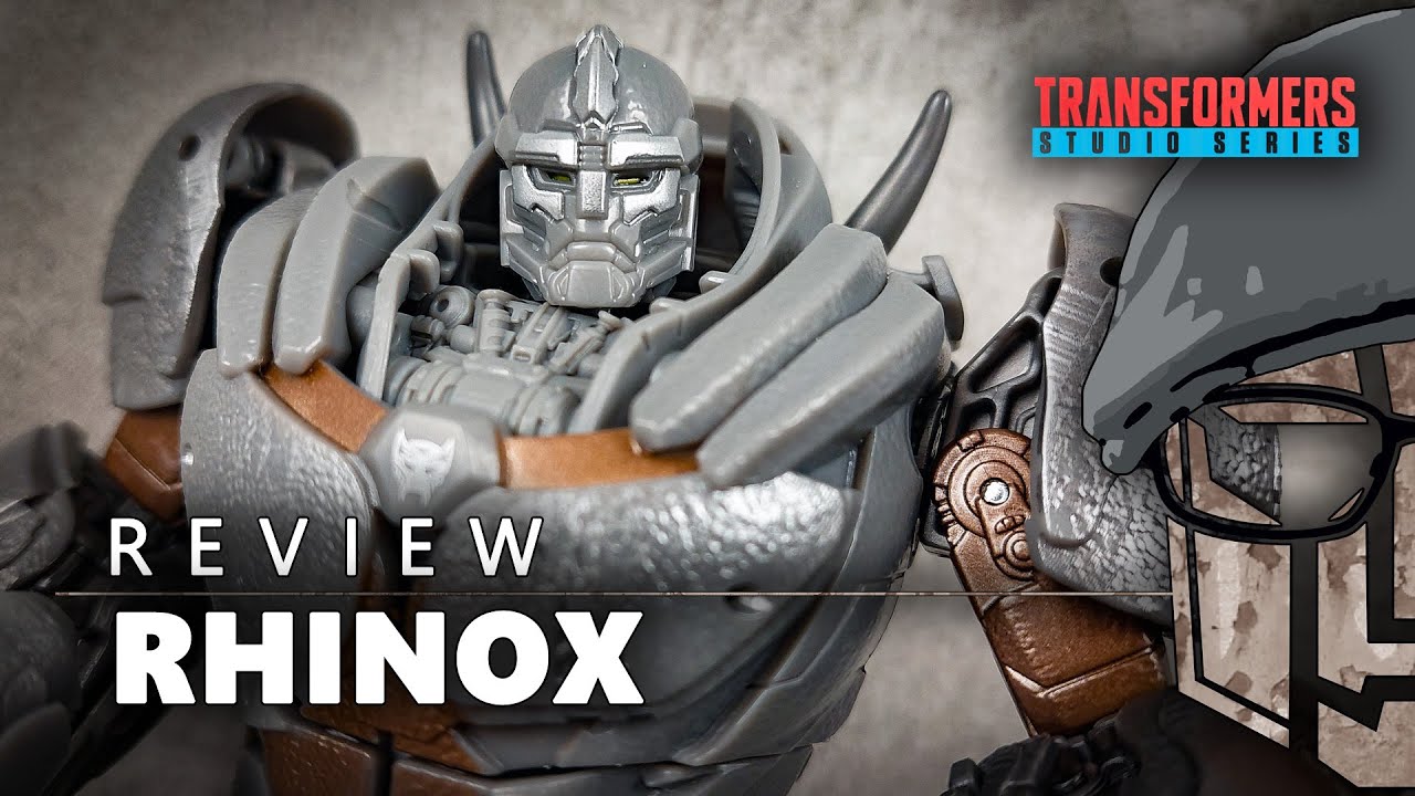 Transformers Studio Series RotB Rhinox Review deutsch - YouTube