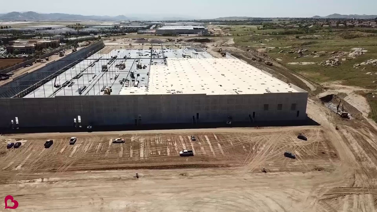 Burlington Constructs New West Coast Distribution Center - YouTube